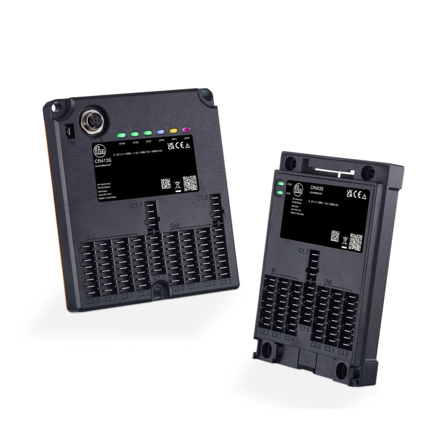Compact PLC - CR403S - ifm electronic - 16-I / 4-O / CANopen
