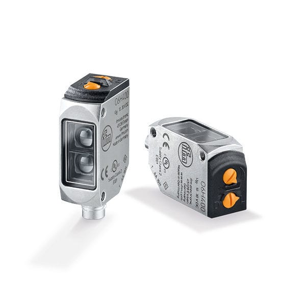 Photoelectric sensor with background suppression - O6x40x series - ifm electronic - diffuse ...