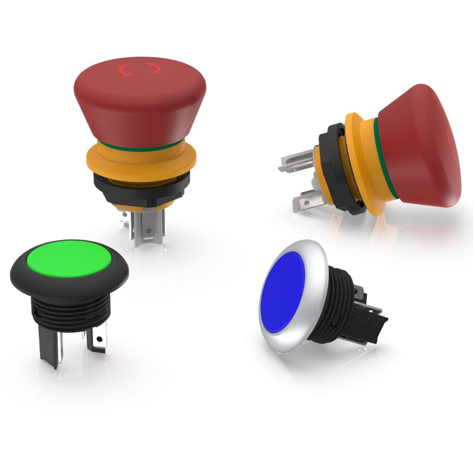 Mushroom push-button switch - LUMOTAST 16 series - RAFI GmbH & Co. KG ...