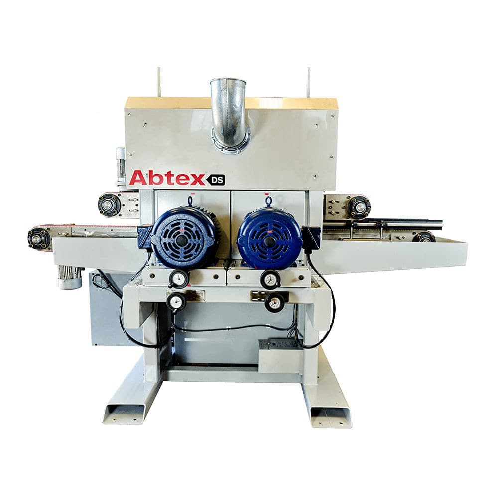 Brush deburring machine - Abtex - aluminum parts / automatic / double-sided