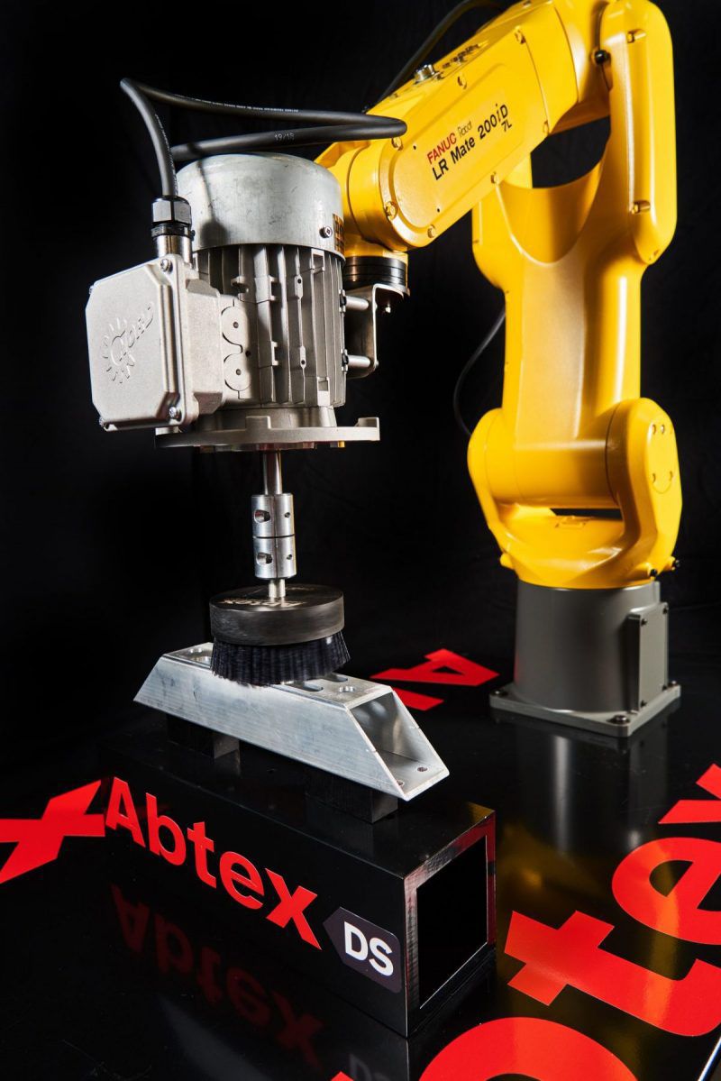 Robotic finishing cell - Abtex - deburring