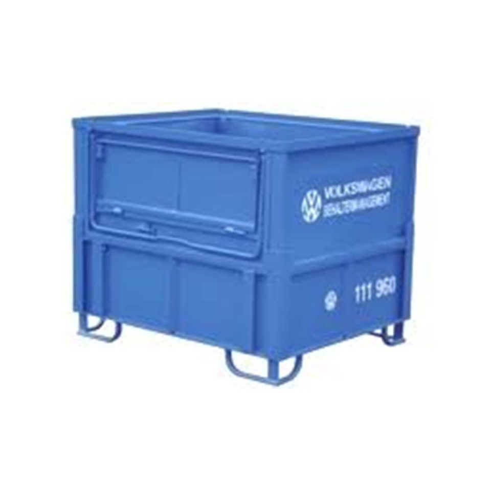 Sheet metal pallet box - VW70A111960/EN - Schneider - storage ...