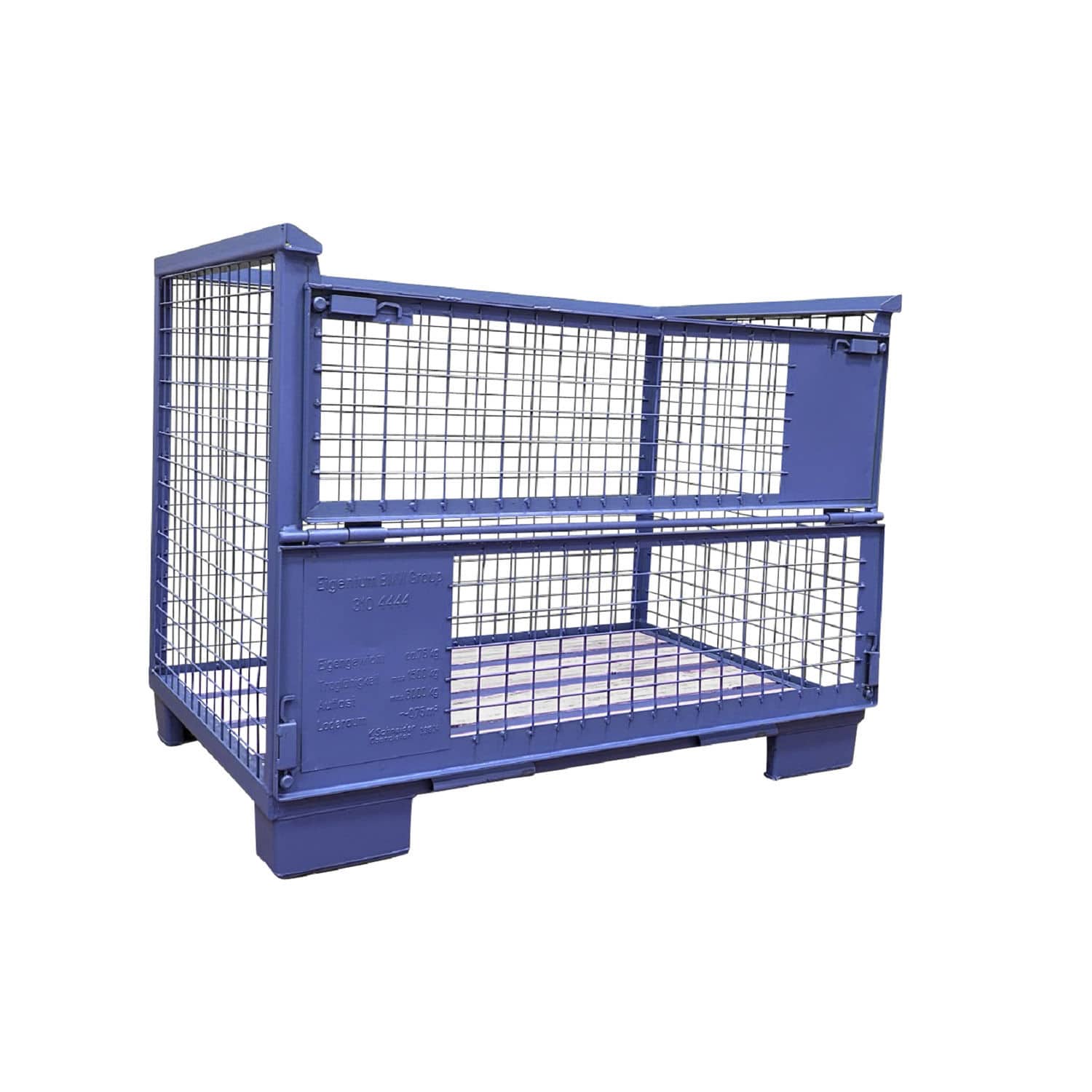 Wire mesh pallet box - VGS4000 - Schneider - for industrial use