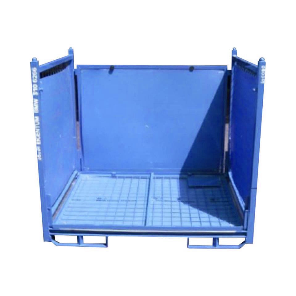 Sheet metal pallet box - VBM3106266/EN - Schneider - foldable / large