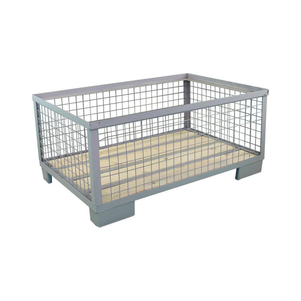 Wire mesh pallet box - VGH0570003 - Schneider - storage
