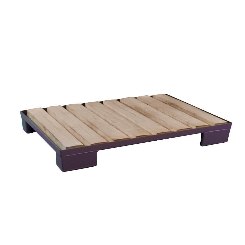 Wooden pallet - AF552-1 - Schneider - steel / industrial / storage