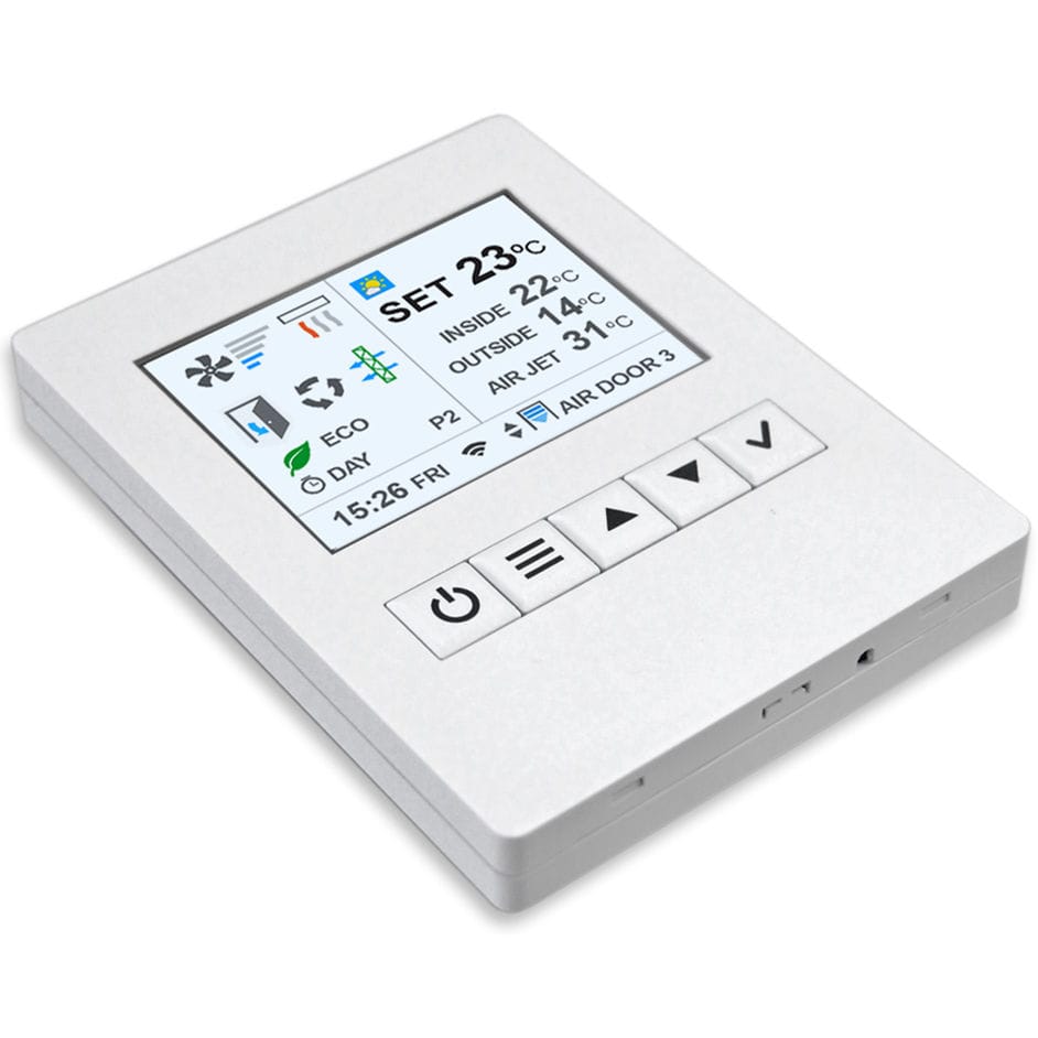 Heating control unit - Clever - AIRTÈCNICS - ventilation