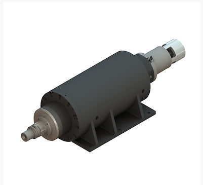 Turning motor spindle - ECR 20 - VEM - hydraulic drive / liquid-cooled