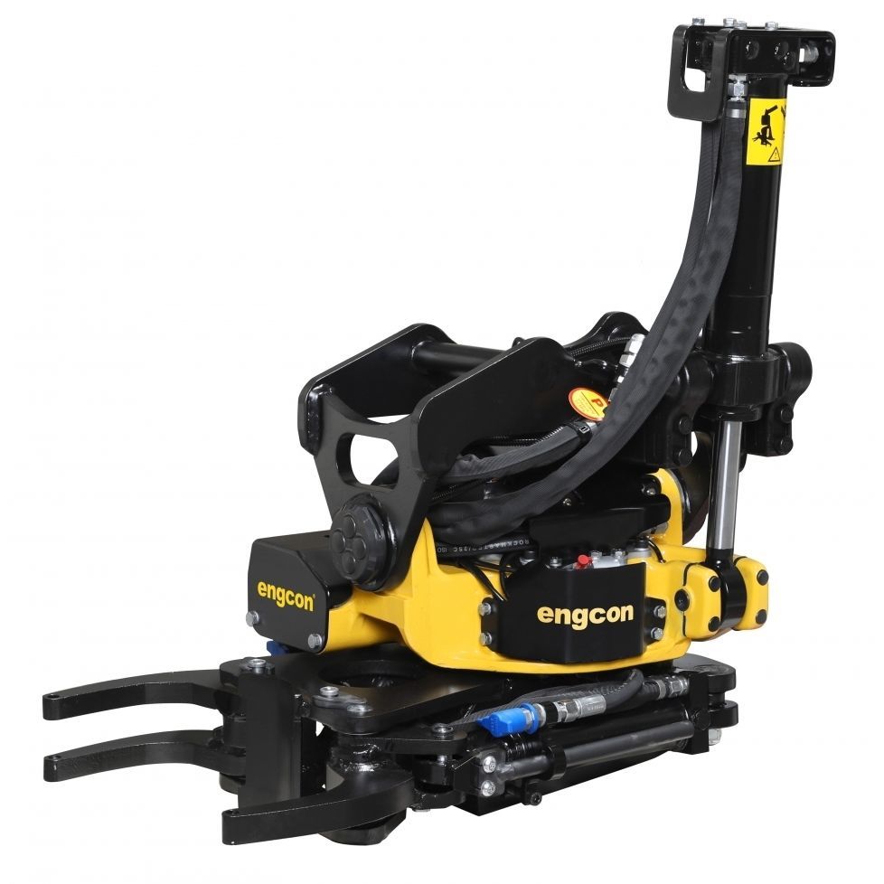 Hydraulic grab - GR05 - engcon Nordic AB - for excavators