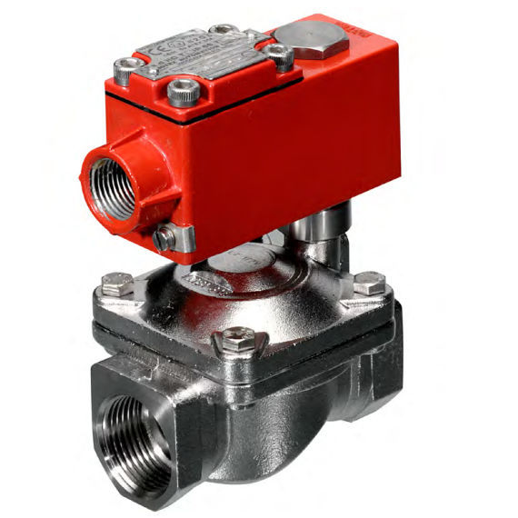Servo-assisted solenoid valve - A177 - ACL S.r.l. - 2-way / NC / for ...