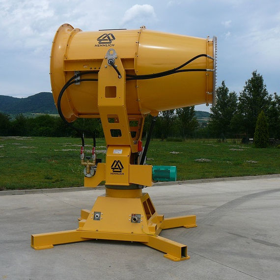 Dust binding fog cannon - HE100 - HENNLICH s r.o. - crawler