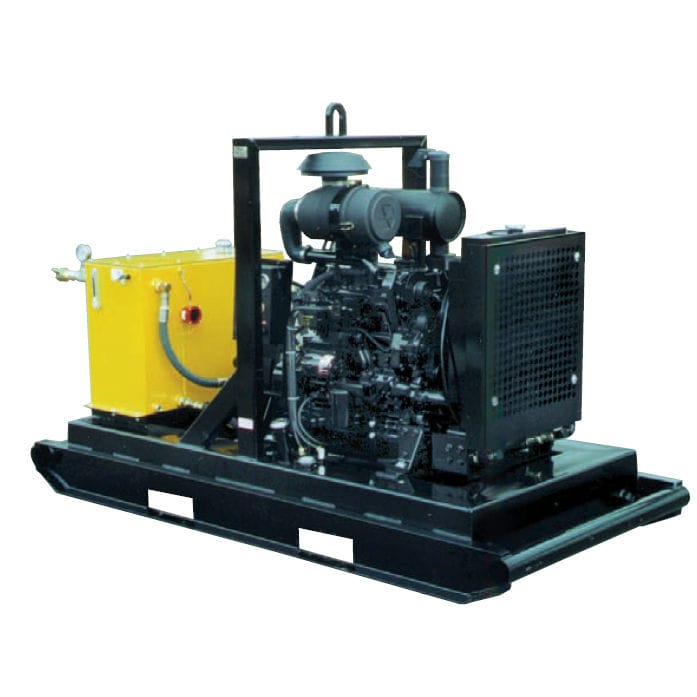 Diesel engine hydraulic power unit - HT75DJV - Hydra-Tech Pumps ...