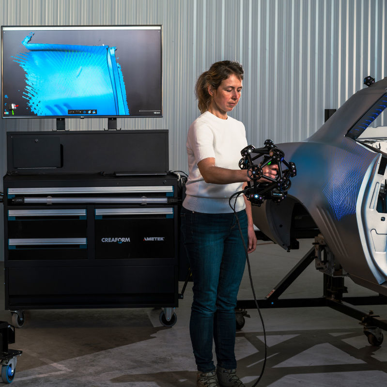 3D scanner - MetraSCAN BLACK+ - Creaform - inspection / for quality control / CMM