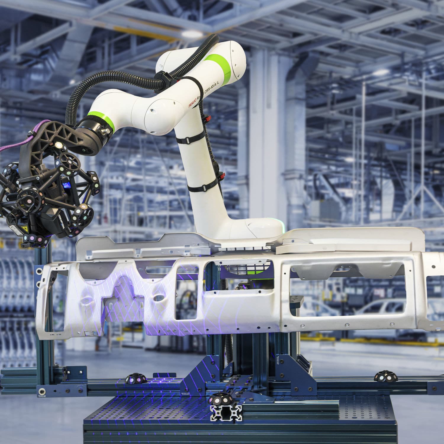 Robotic scanning system - Creaform - 3D / measurement / for quality control