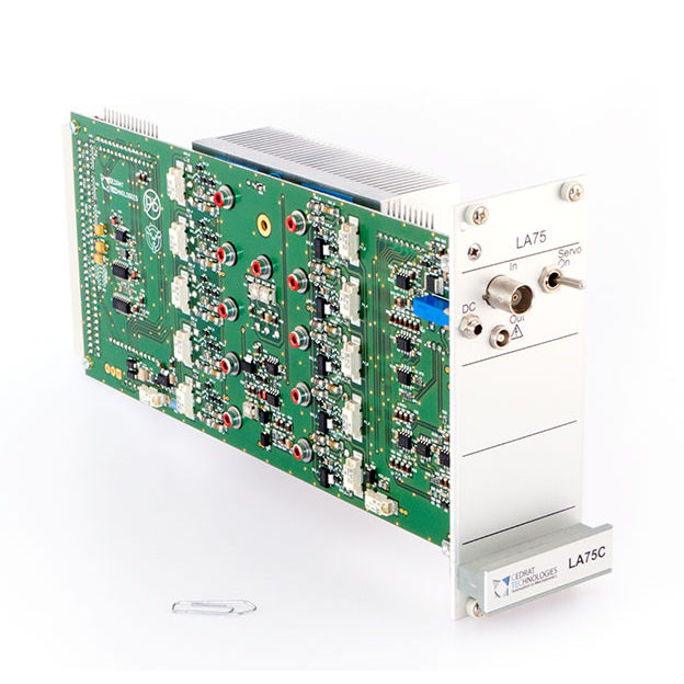 Actuator controller with integrated amplifier - LA75C - CEDRAT TECHNOLOGIES - linear