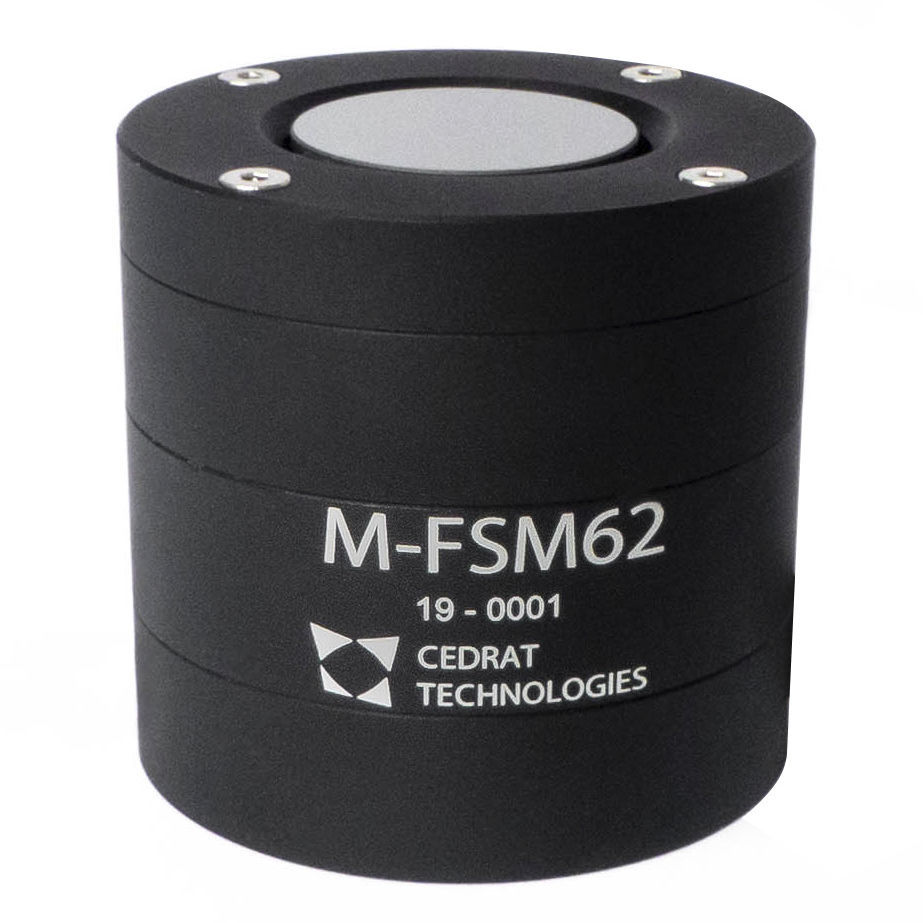 Magnetic fast steering mirror - M-FSM62 - CEDRAT TECHNOLOGIES