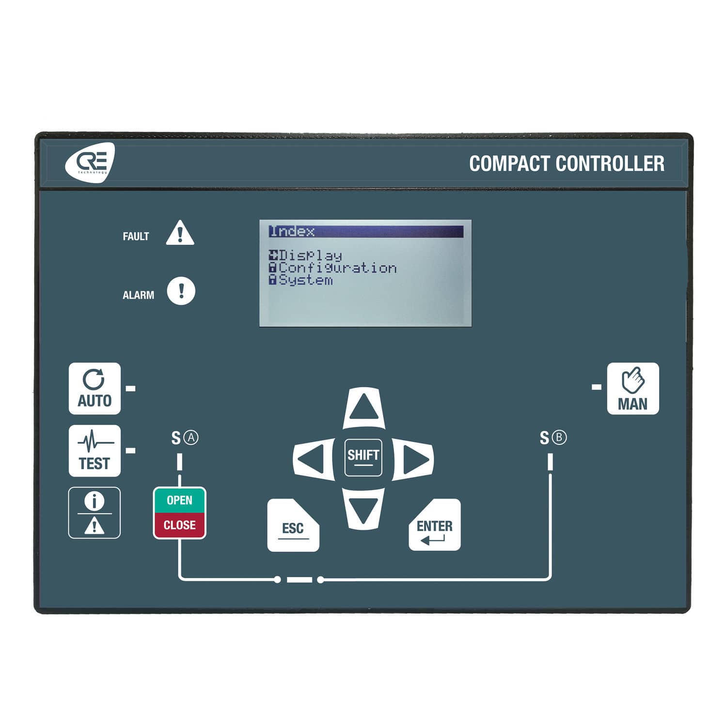 Generator set controller with multi-bus tie breaker management - BTB ...
