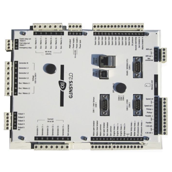 Parallel generator set controller - GENSYS 2.0 - CRE TECHNOLOGY
