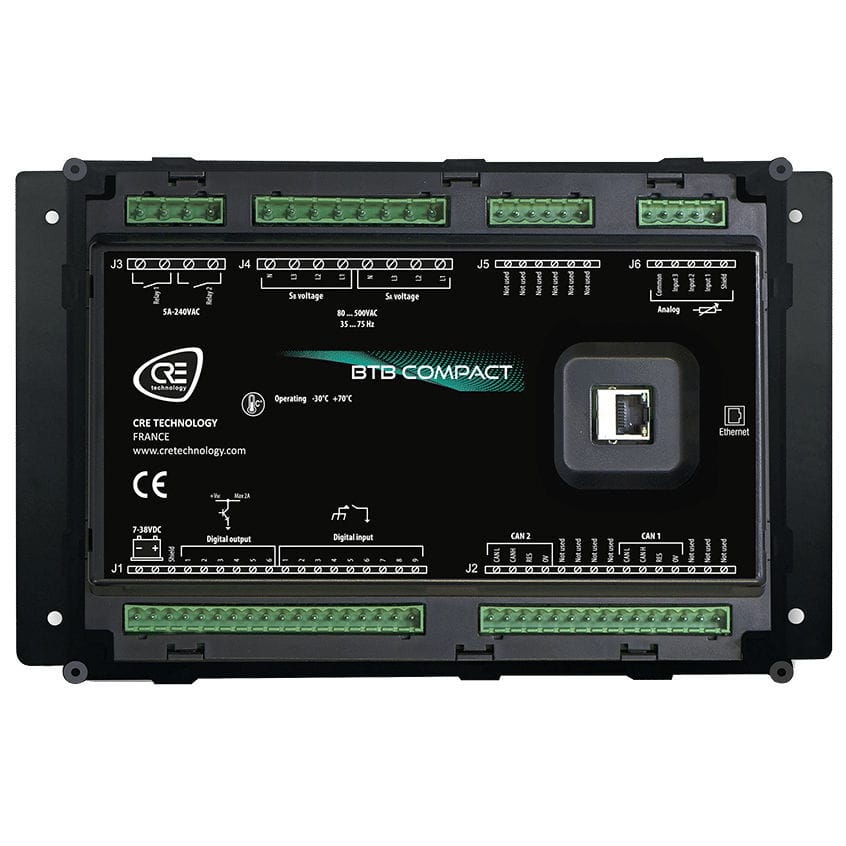 Automatic generator set controller - BTB COMPACT CORE - CRE TECHNOLOGY ...