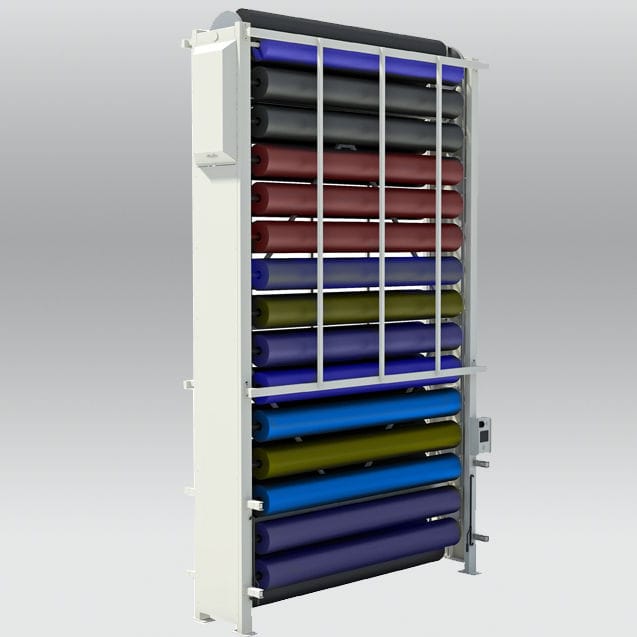 Vertical storage carousel - MRC - Eastman Machine Company - for fabric ...