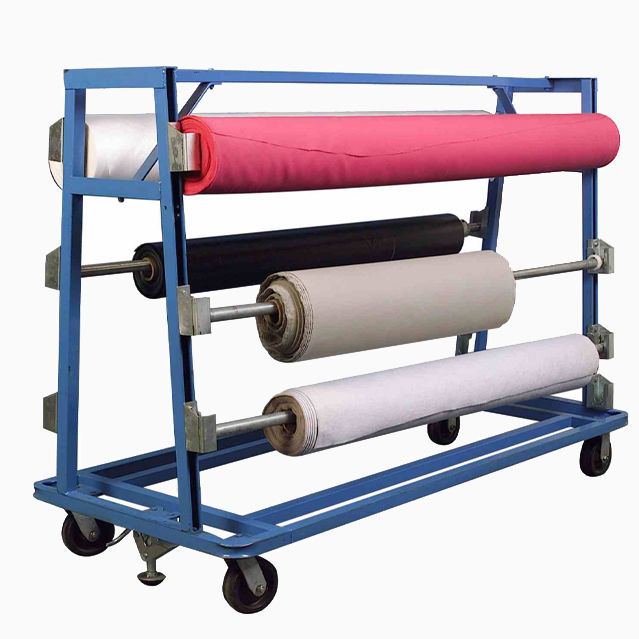 Fabric roll rack - A-Frame - Eastman Machine Company