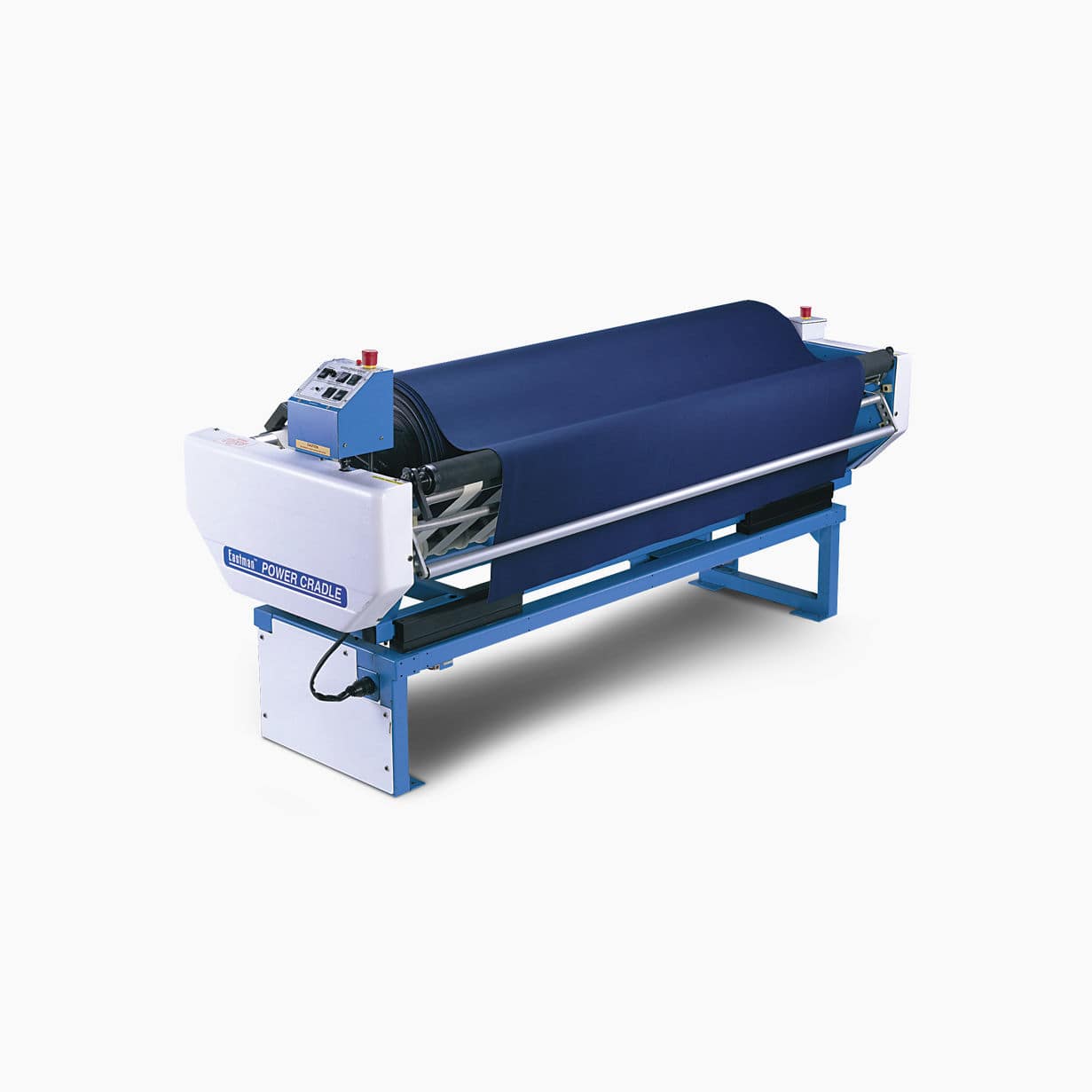Fabric roll-off cradle - Eastman Machine Company