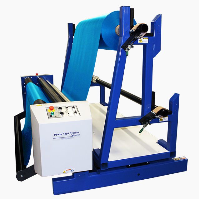 Cutting feeding unit - Eastman Machine Company - for fabric roll