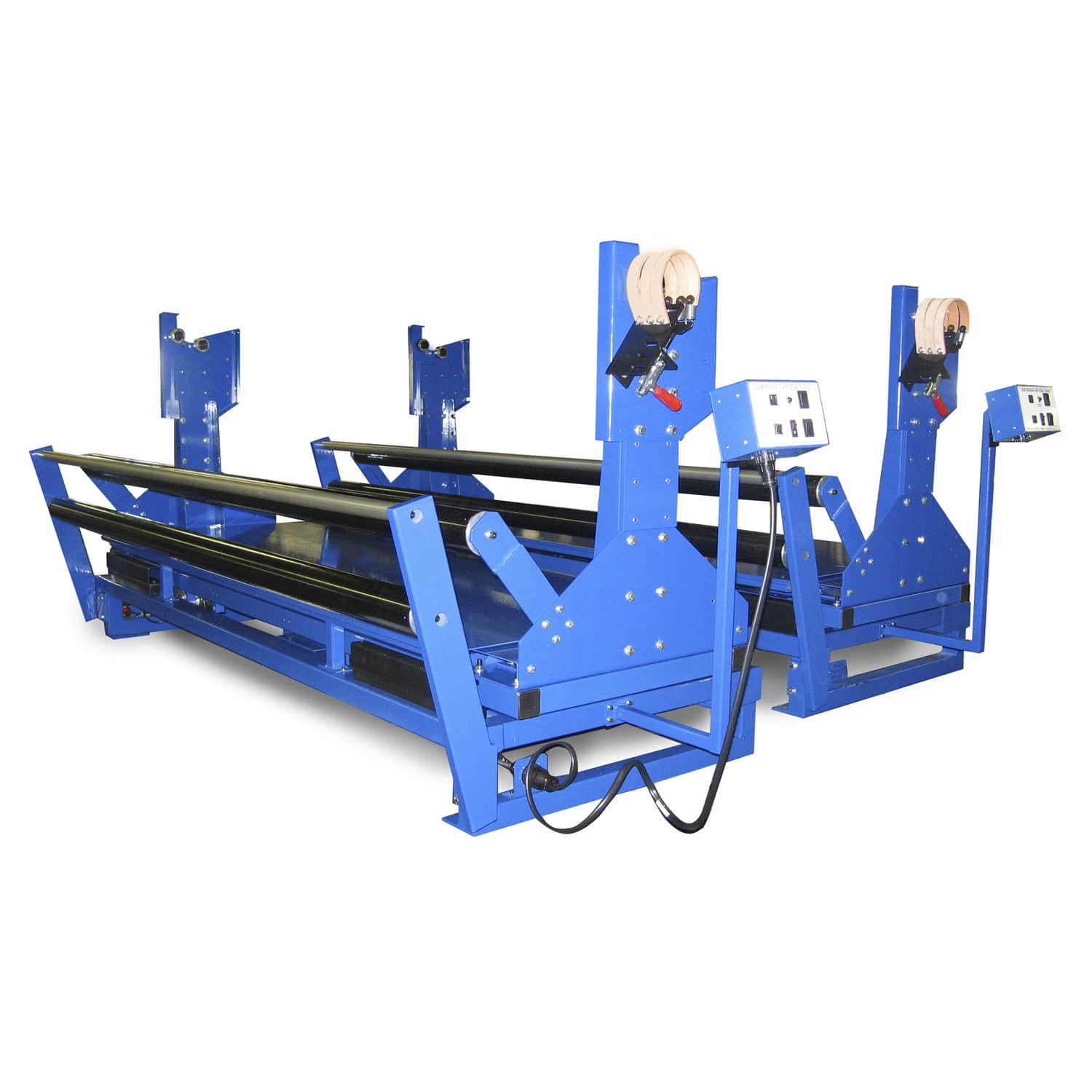 Fabric unwinder - Eastman Machine Company - roller