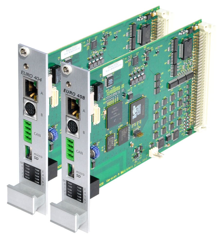 Multi-axis motion control card - Euro404, Euro408 - Trio Motion ...
