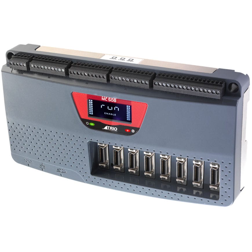 Multi-axis motion controller - MC508 - Trio Motion Technology - Ethernet / CANopen / Modbus TCP
