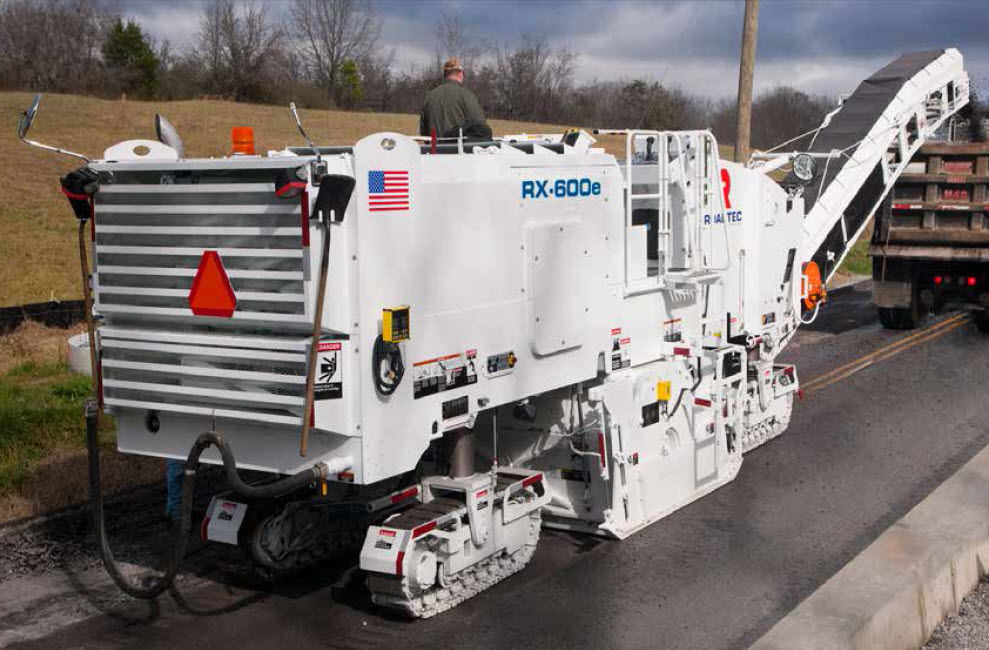 Asphalt cold planer - 13" (320 mm) | RX-600e/ex - Roadtec