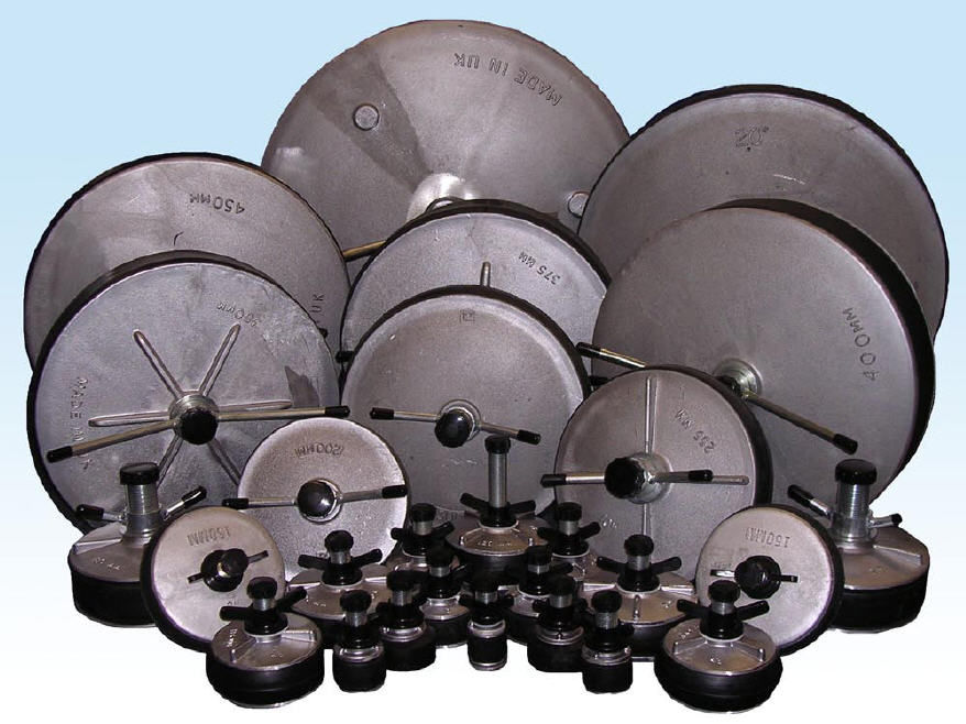 Pipe shutter - PipeStoppers - aluminum / double