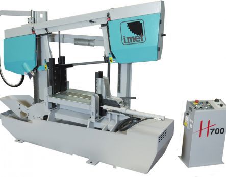 Band saw - ø 520, 450, 680 x 400 mm | H 700 - Imet spa - horizontal / for steel / semi-automatic