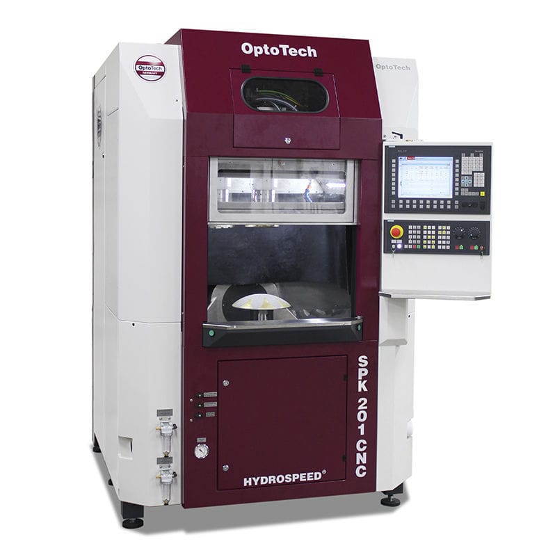 Precision optic polishing machine - SPK series - OptoTech - for glass / lens / CNC