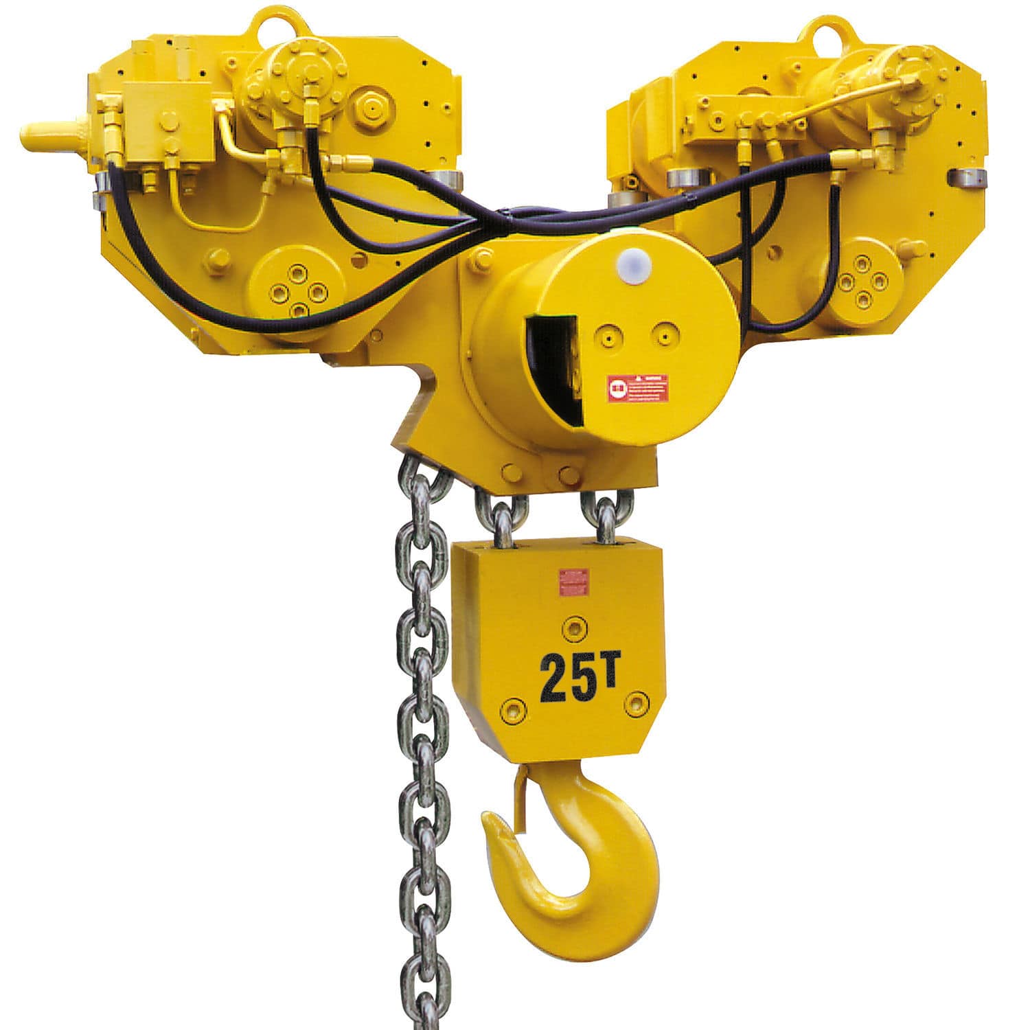 Hydraulic chain hoist - LCH060S - INGERSOLL RAND - trolley / low ...