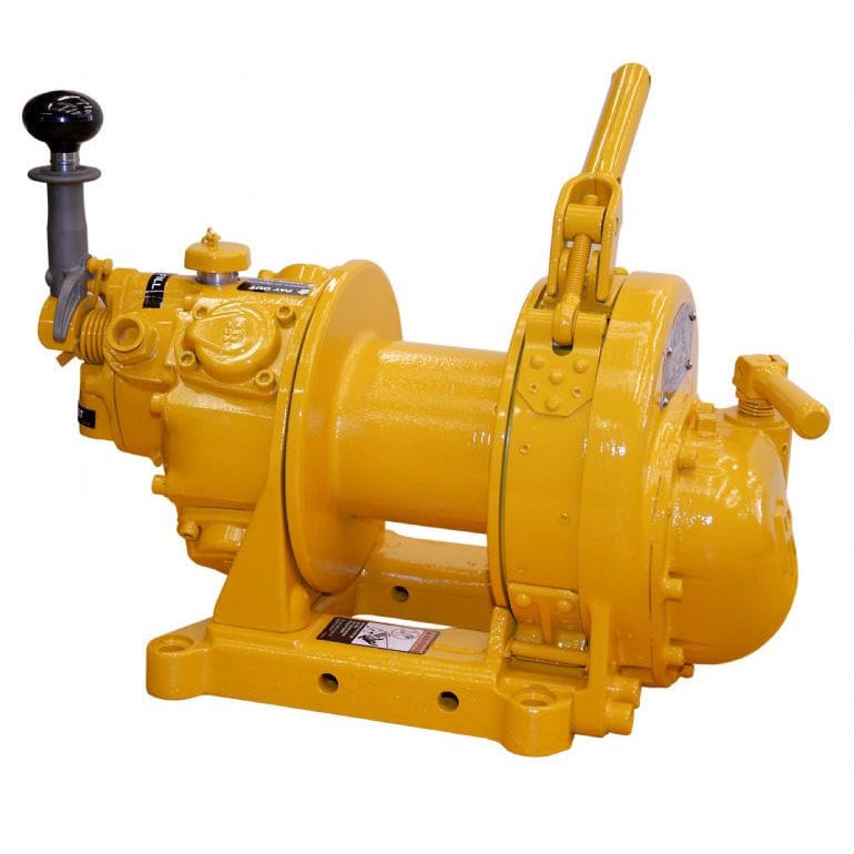 Air-operated winch - BU7A - INGERSOLL RAND - wire rope / maritime ...