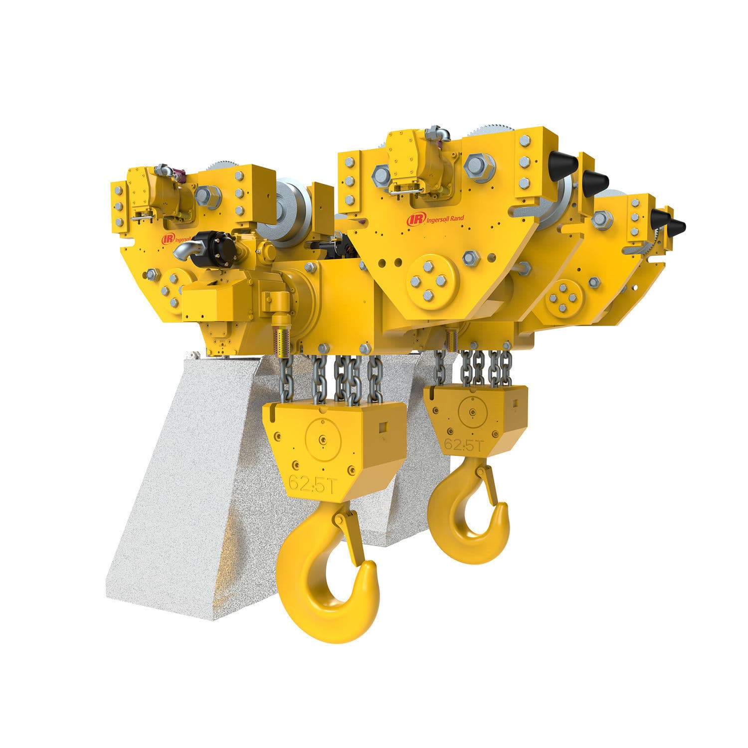 Electric chain hoist - BS25LC2H2 - INGERSOLL RAND - trolley / corrosion ...