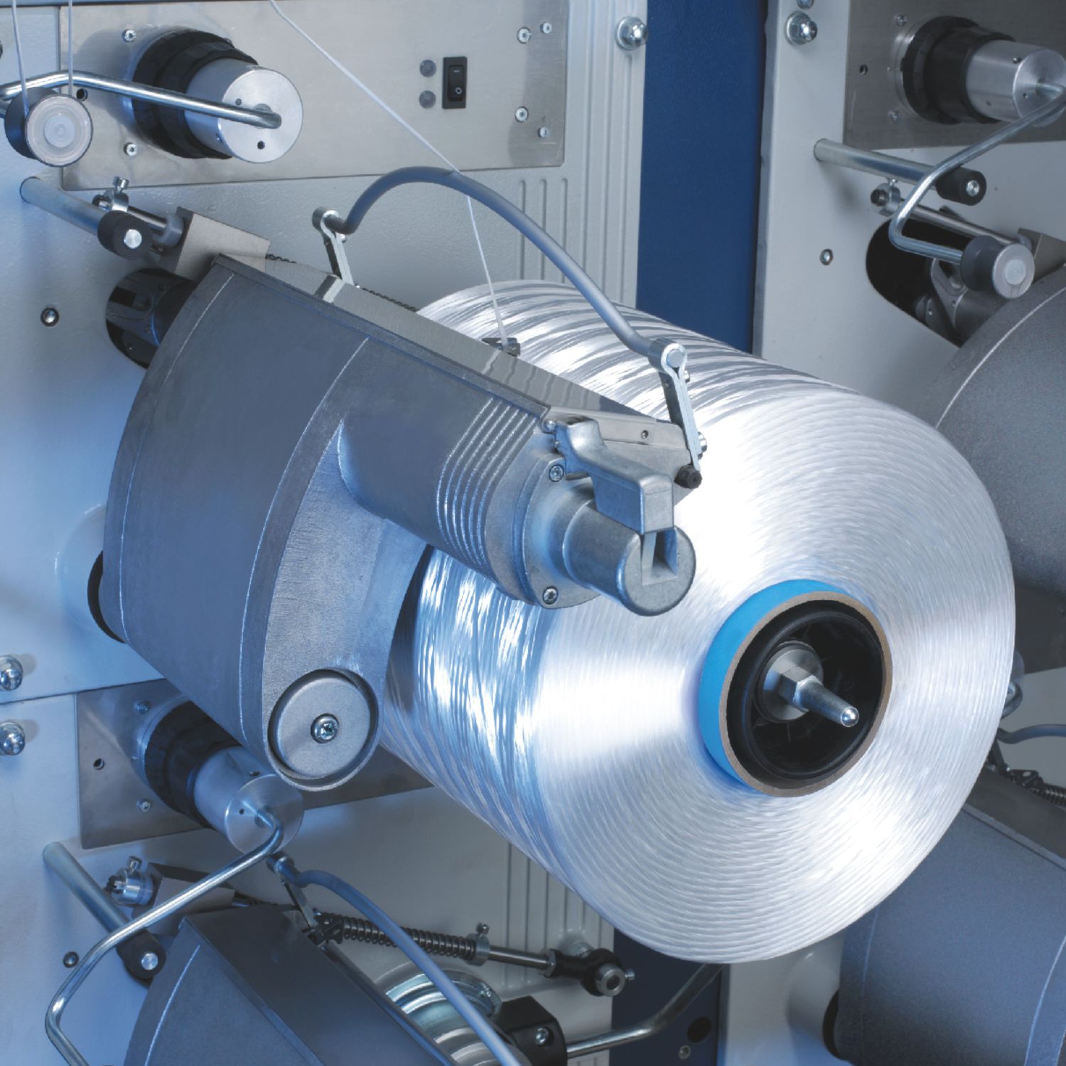 Yarn winder - SAHM 240XE HPF - Georg Sahm - motorized