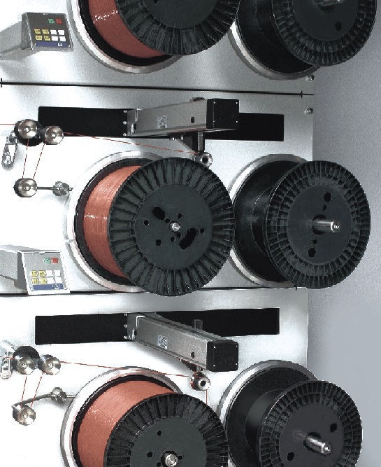 Yarn winder - SAHM 750XE - Georg Sahm - tape