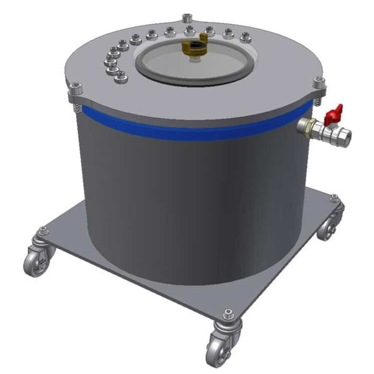 Vacuum tank - XV-0500 - Composite Integration Ltd - steel / plastic ...