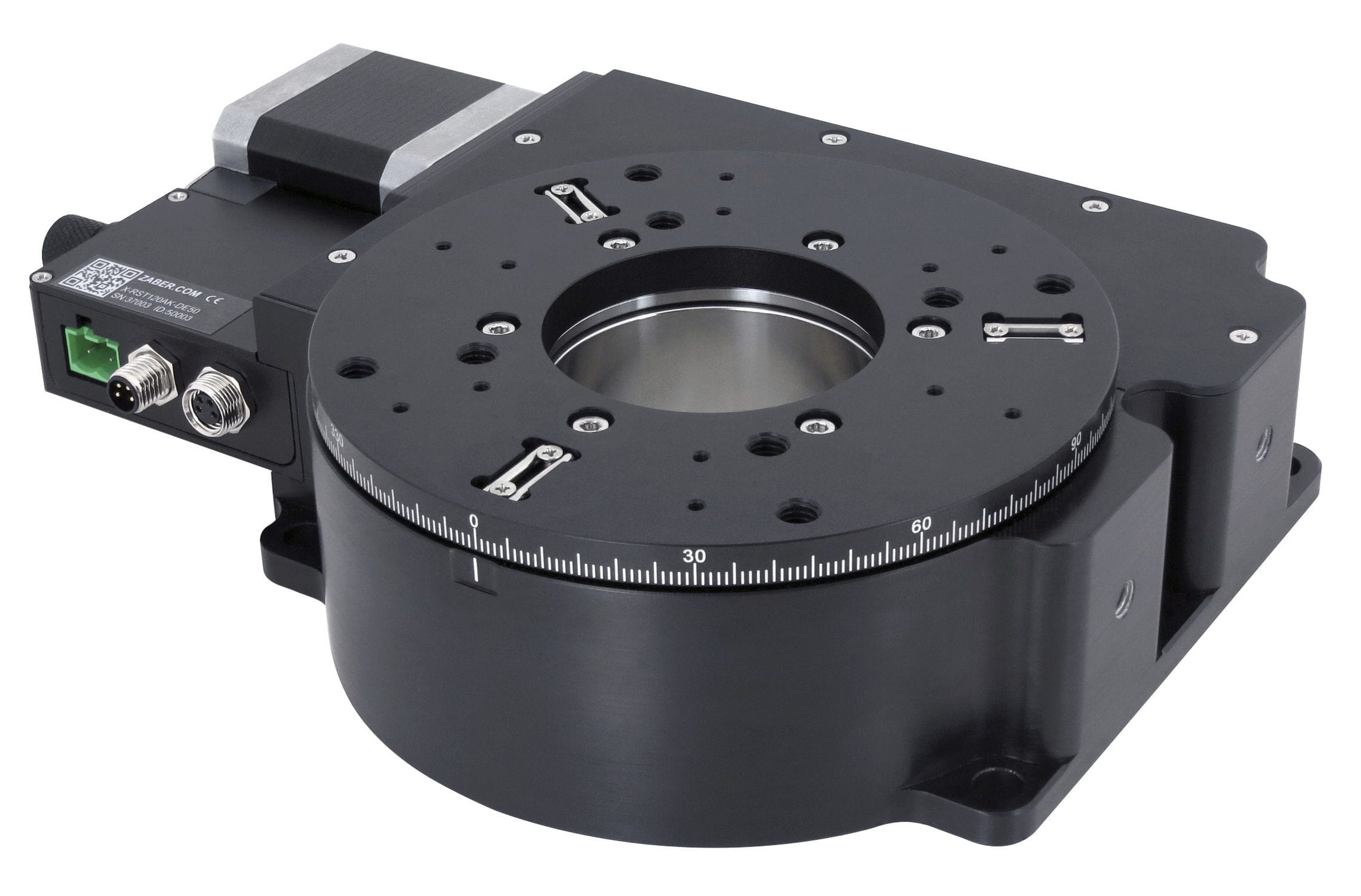 Motor-driven rotary table - X-RST-DE series - Zaber Technologies ...