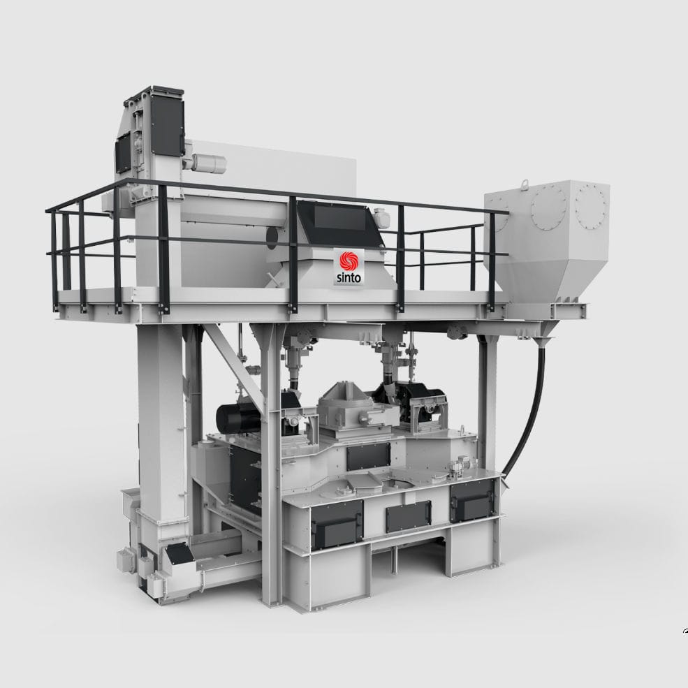 Rotating table shot blasting machine - SDH series - Sinto AGTOS GmbH ...