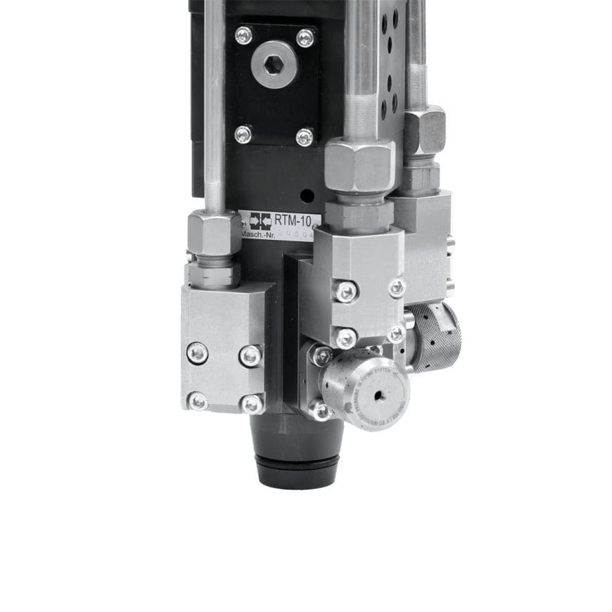 High-pressure mixing head - MN series - Hennecke GROUP - for polyurethane