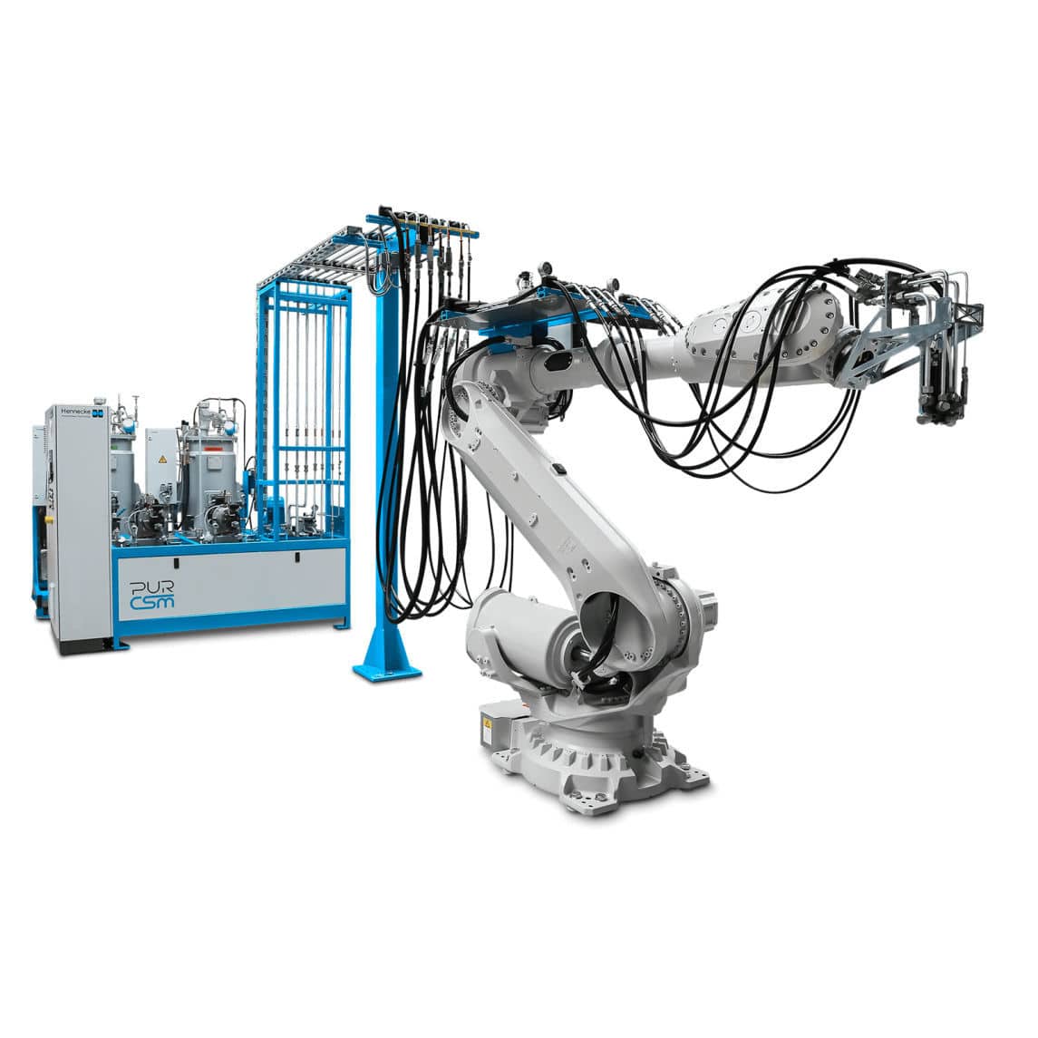 Volumetric metering system - PUR-CSM - Hennecke GROUP - high-pressure ...