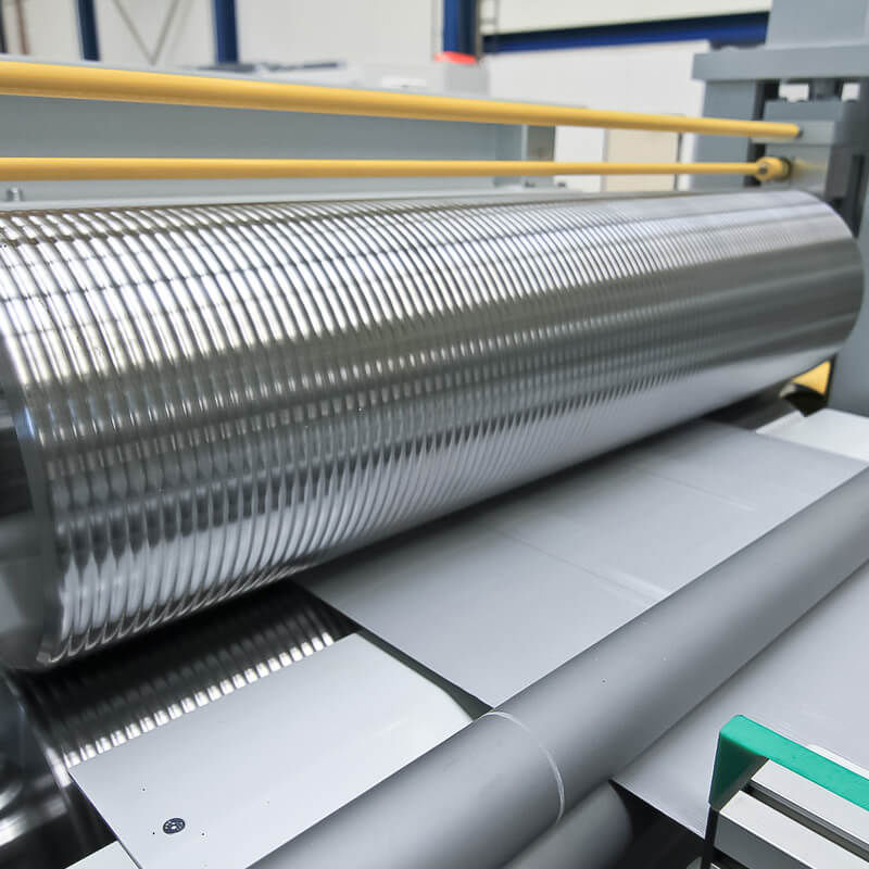 Panel roll forming machine - Hennecke GROUP