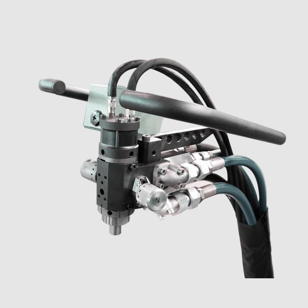 High-pressure mixing head - M series - Hennecke GROUP - for polyurethane