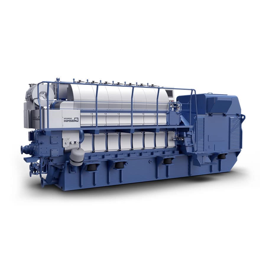 Diesel engine - H21C series - Hyundai Heavy Industries-Marine Engine ...