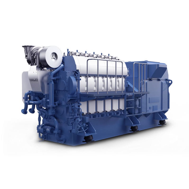 Diesel engine - 6H21M - Hyundai Heavy Industries-Marine Engine - 6 ...