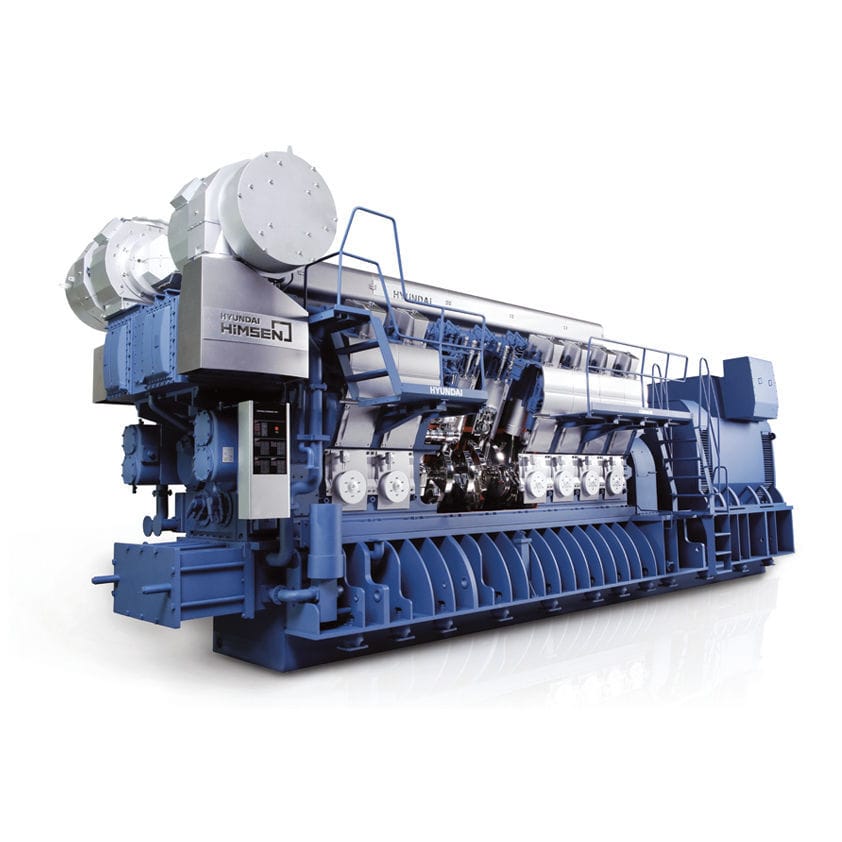 Diesel engine - H32/40 series - Hyundai Heavy Industries-Marine Engine ...