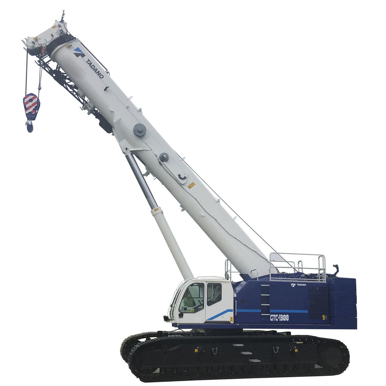 Crawler crane - GTC-1300 - TADANO FAUN - boom / telescopic / lattice